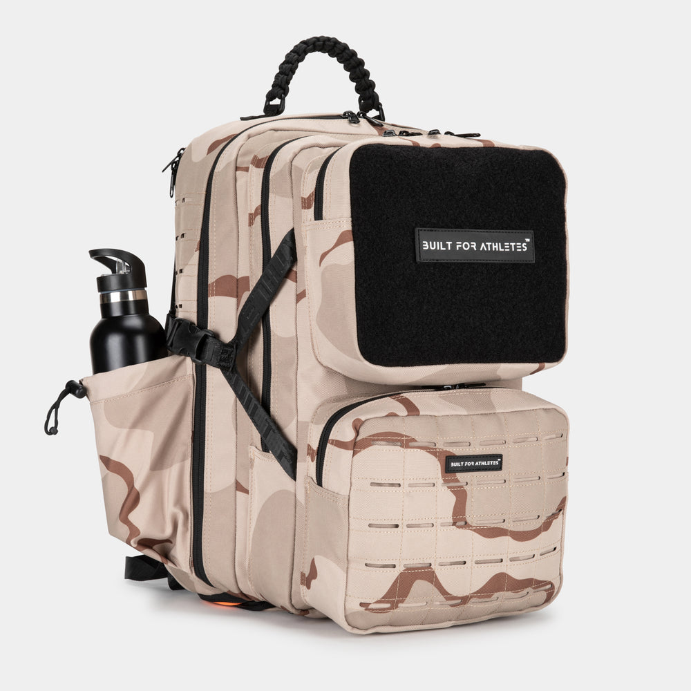 Desert Camo 45L Pro Series Backpack – Built for Athletes™