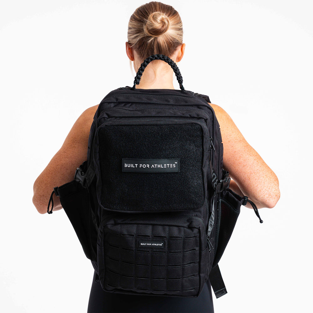 Black Pro Series 45L Gym Backpack – Built for Athletes™