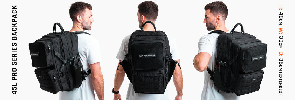 Black Cycling Backpack 22L – Built for Athletes™