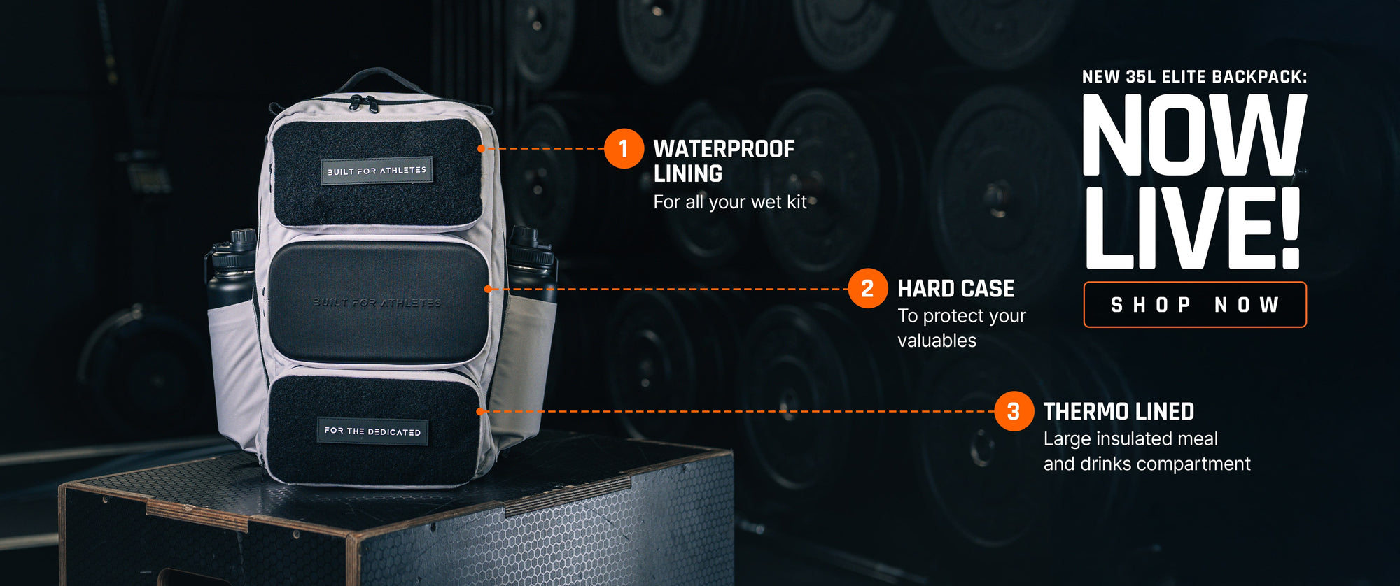 Large & Small Gym & Training Backpacks | Built for Athletes™