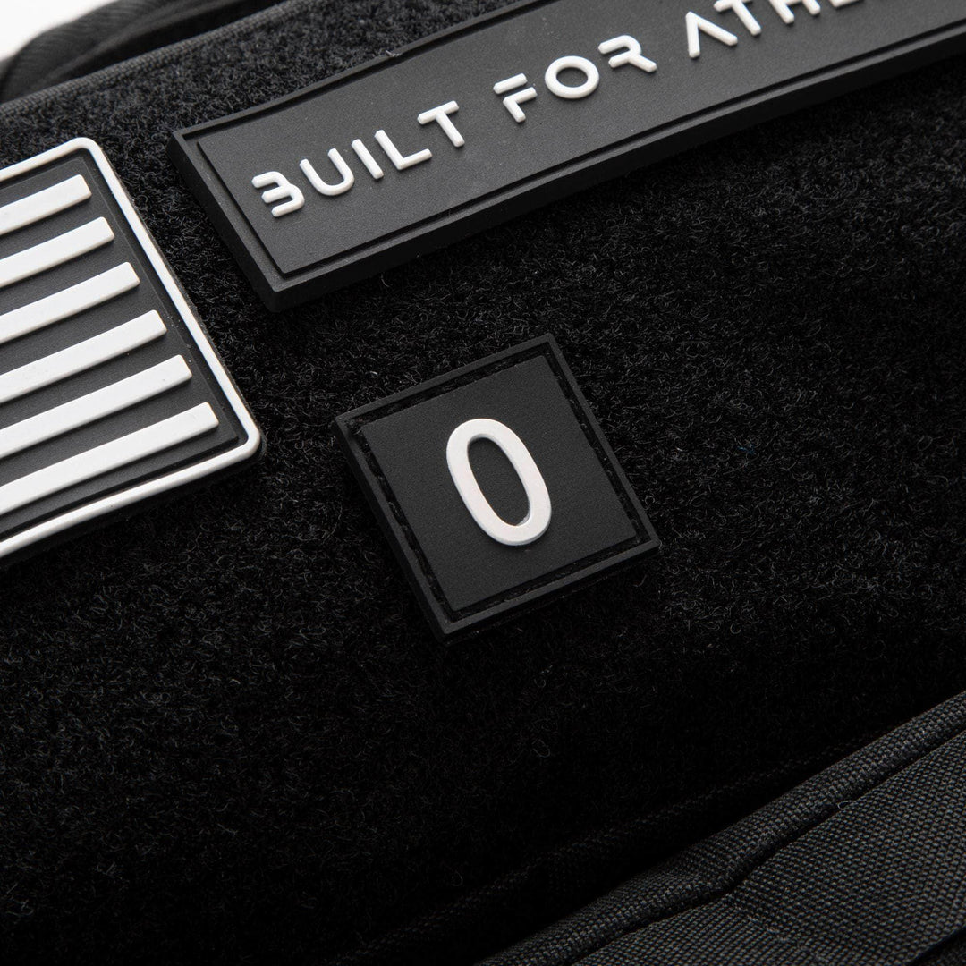 0-9 Number Rubber Patches – Built for Athletes™