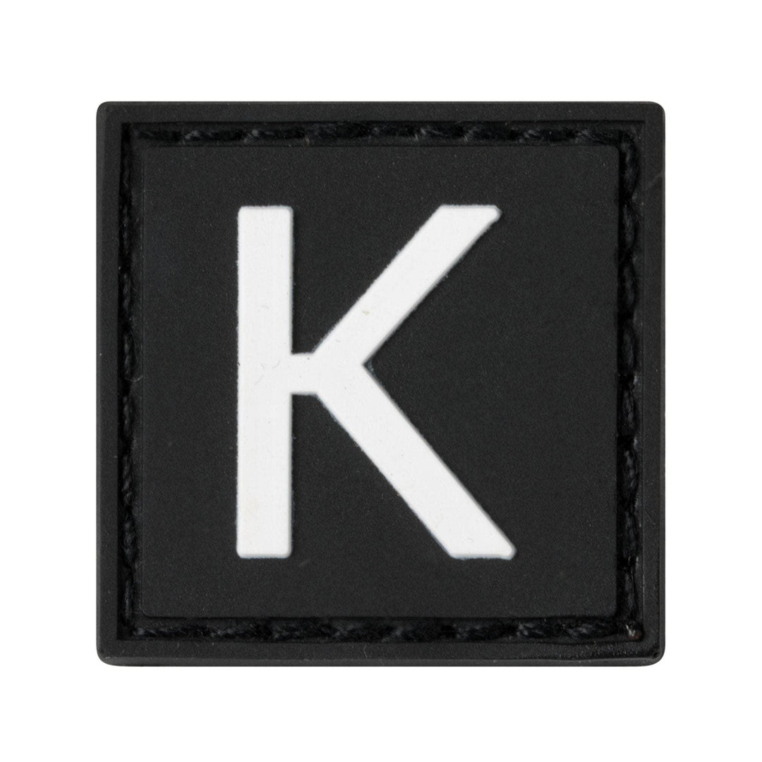 Letter Rubber Patches – Built for Athletes™